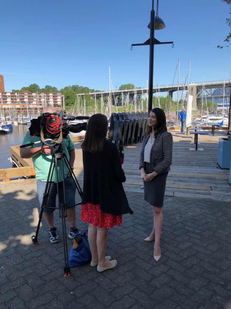 Dr. Katie Beleznay Live on CBC News - Humphrey Dermatology